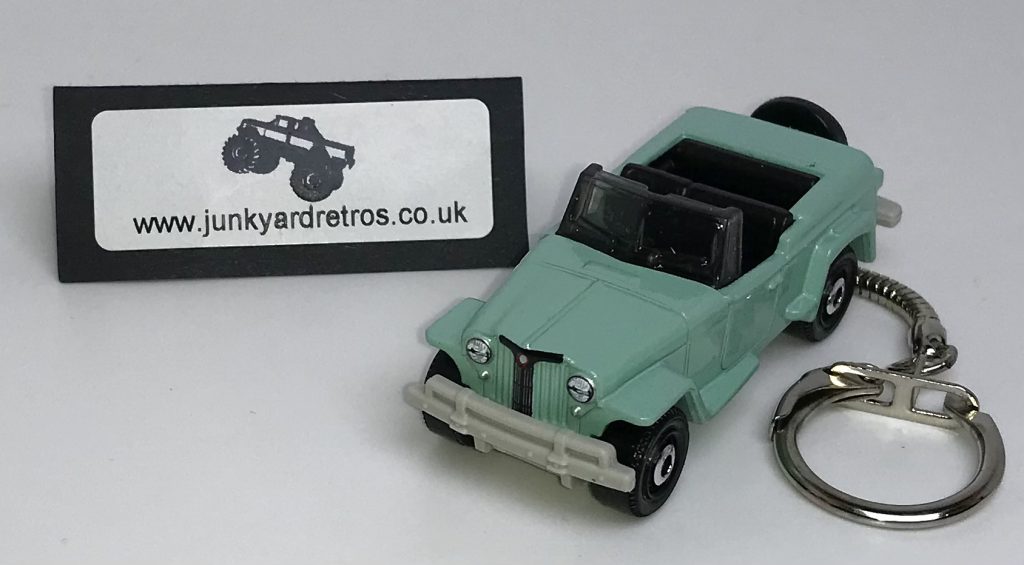Willys Jeepster 1948 Keyring Keychain 1/56 Scale PALE GREEN – Junk Yard ...